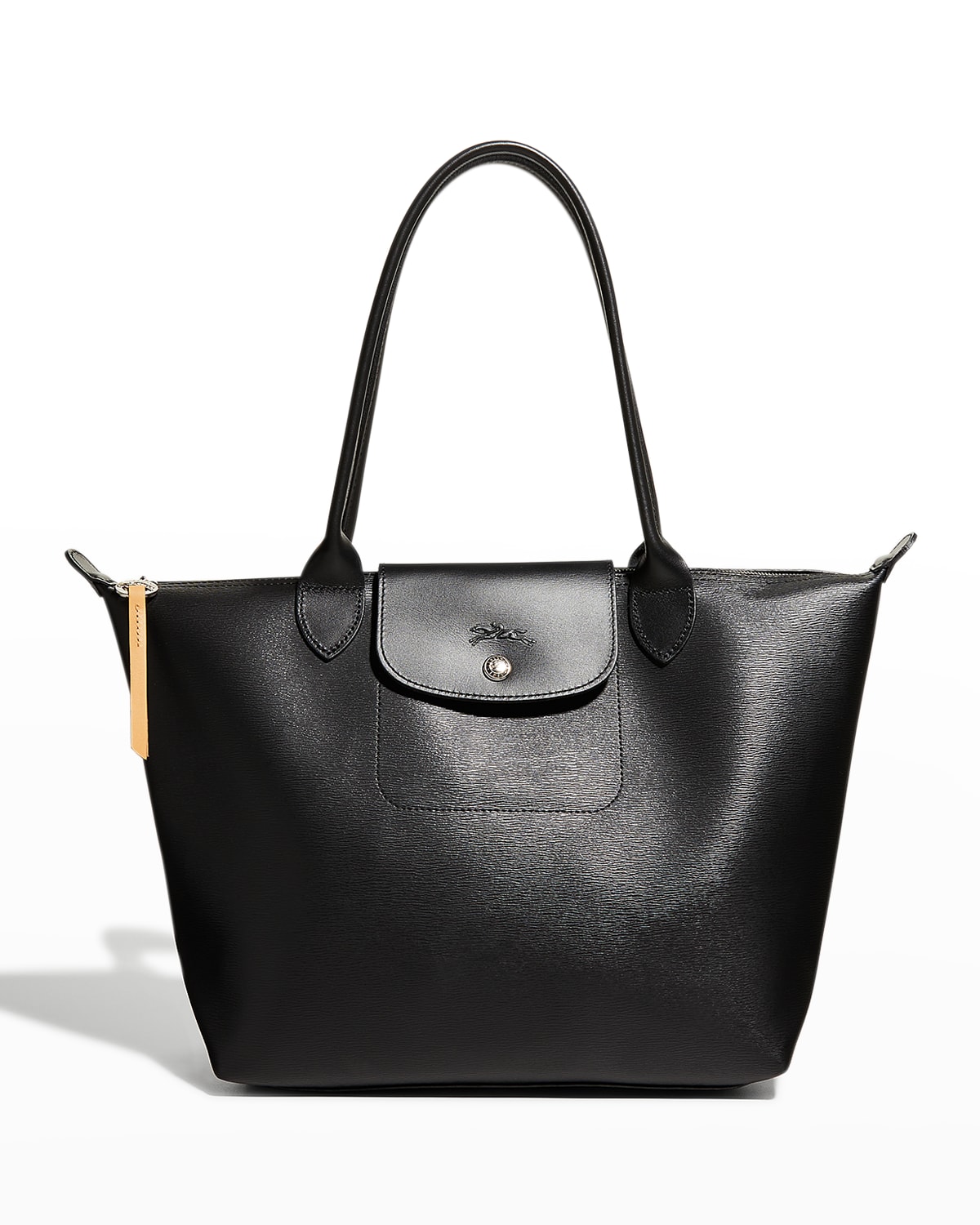 Longchamp Leather Tote | Neiman Marcus