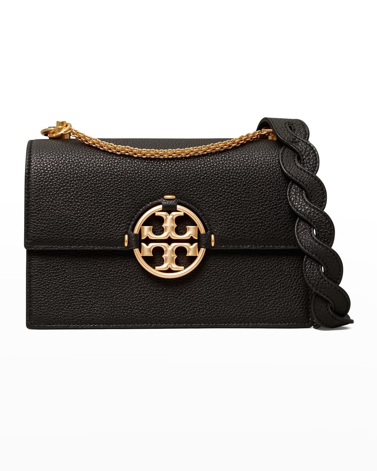 Tory Burch Miller Mini Leather Shoulder Bag | Neiman Marcus