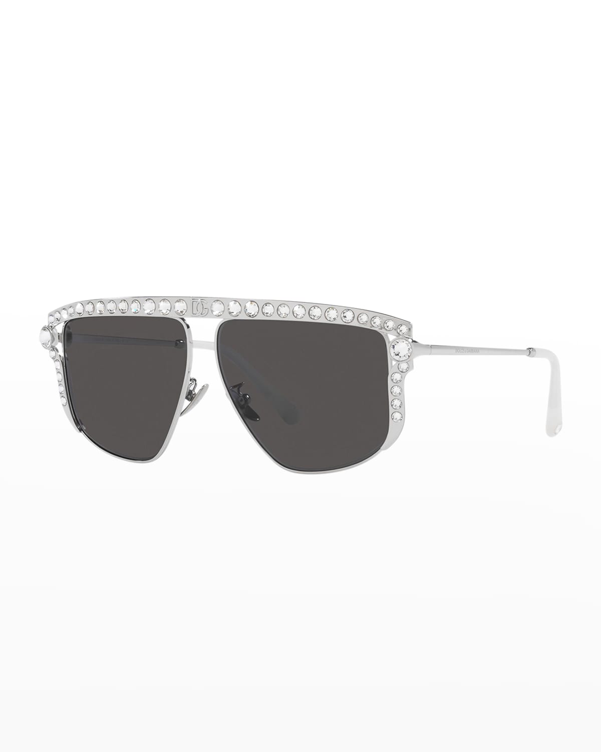 Silver Metal Frames Sunglasses | Neiman Marcus