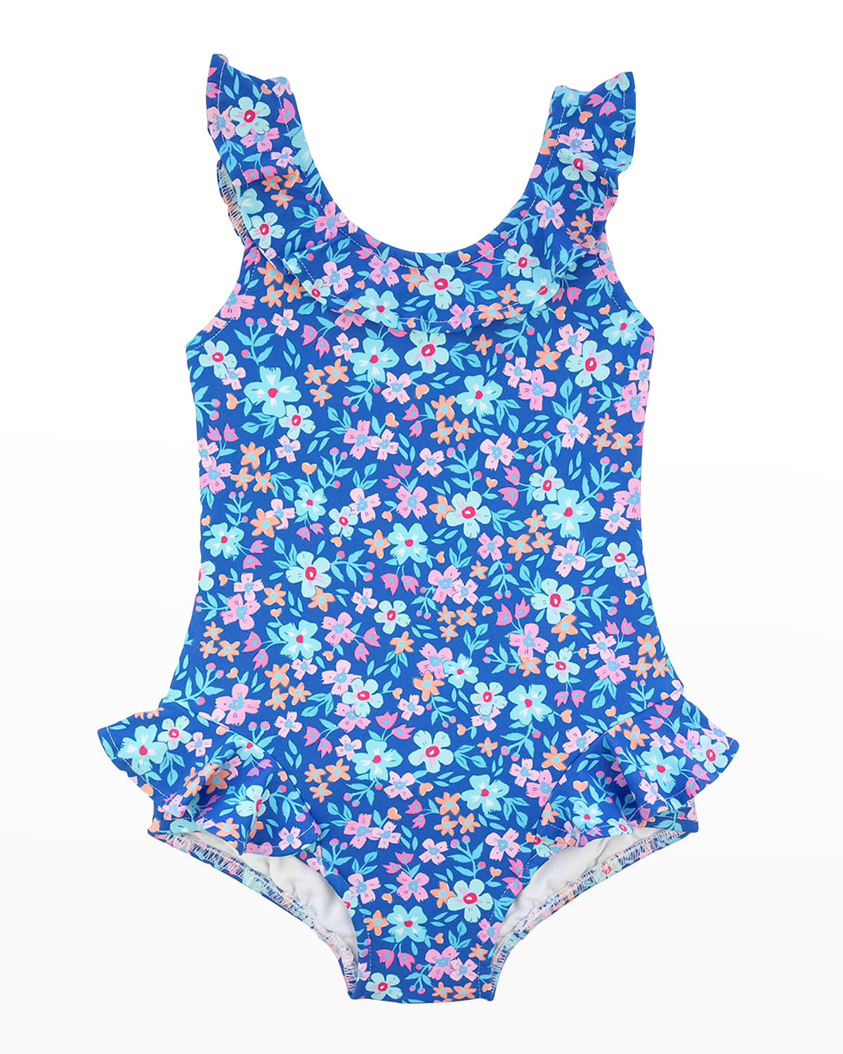 Ruffled One Piece Swimsuit | Neiman Marcus