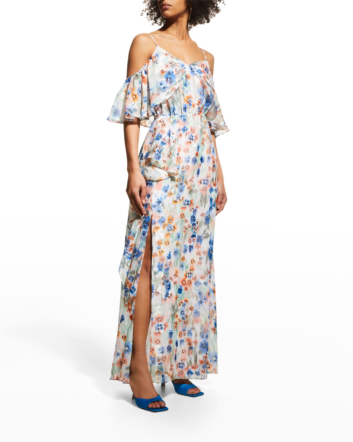 Cold Shoulder Dress | Neiman Marcus