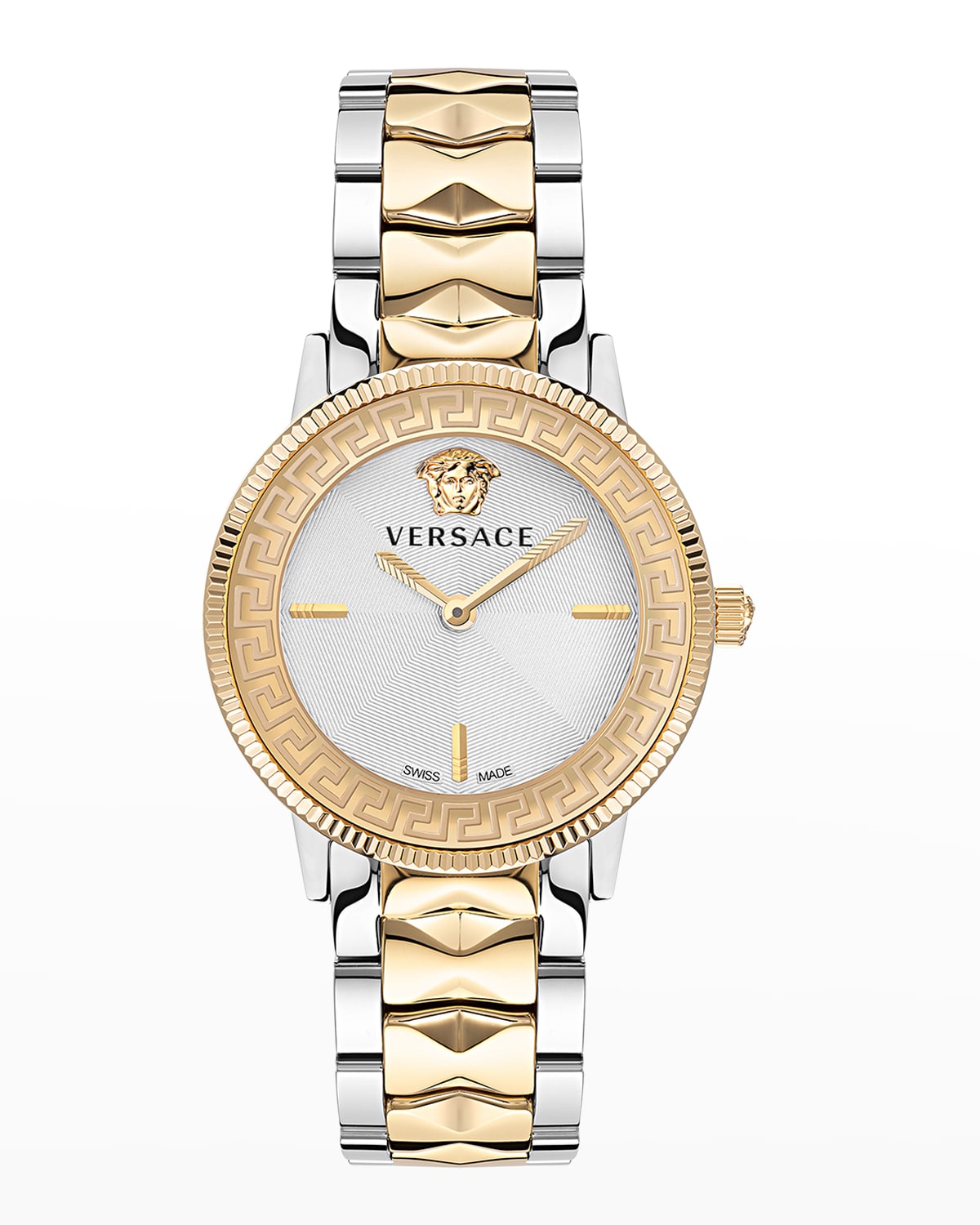 Versace 38mm Medusa Infinite Watch with Bracelet Strap, Two Tone ...