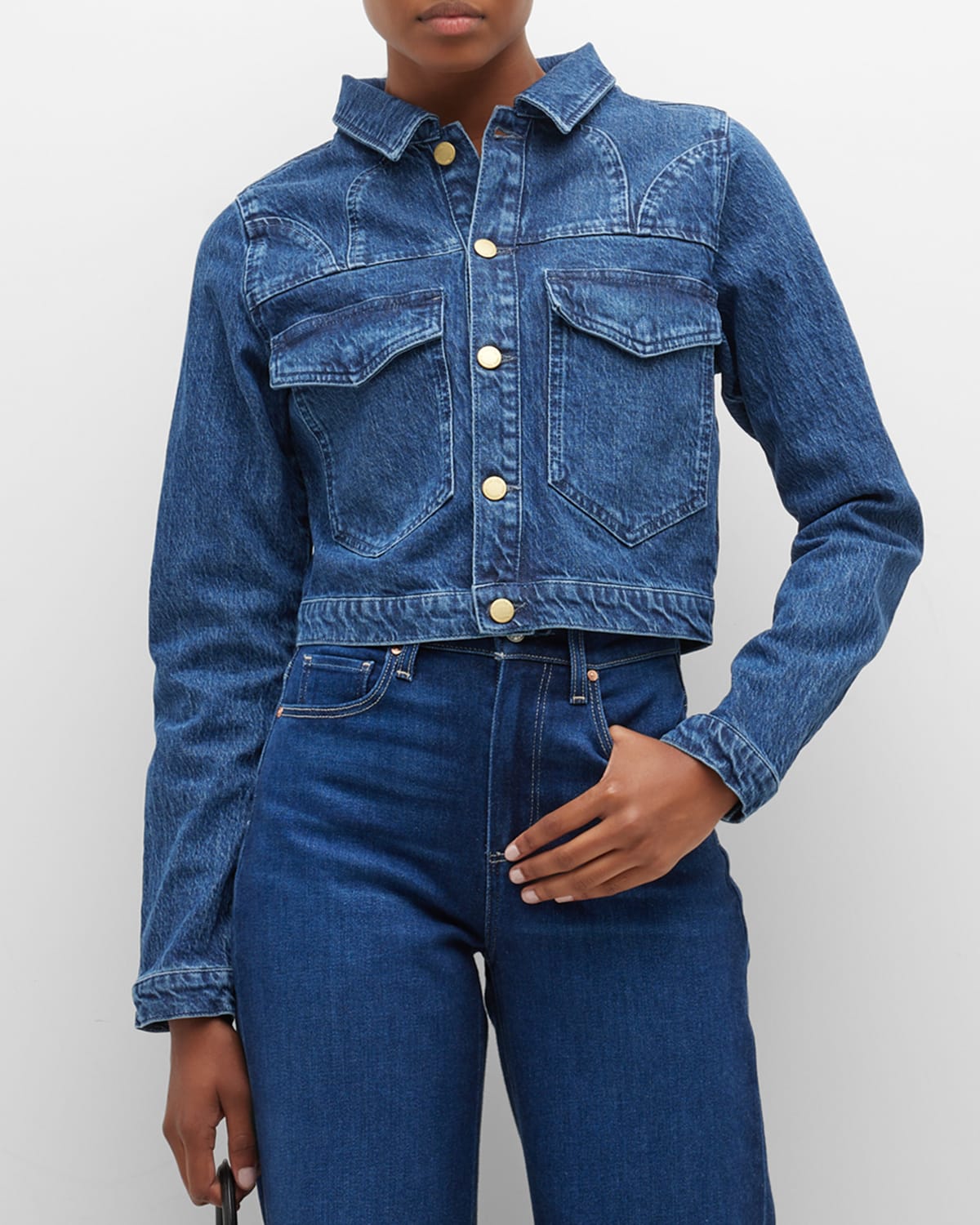 Denim Jean Jacket | Neiman Marcus