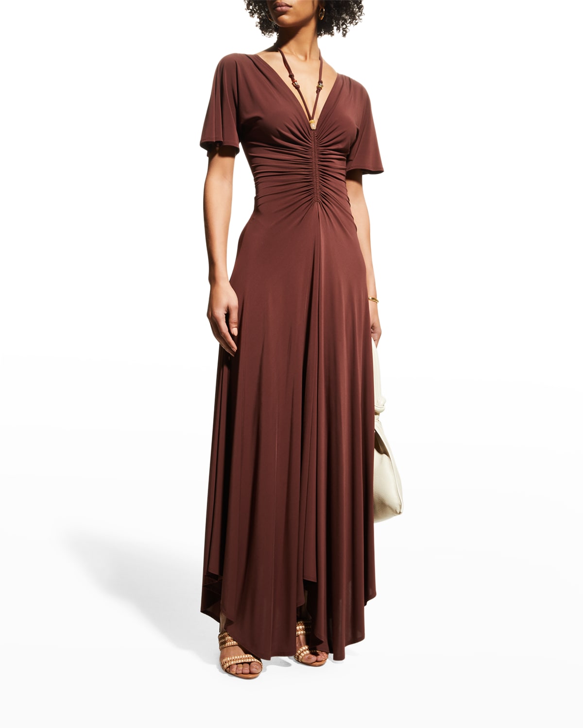 A Line Maxi Dress | Neiman Marcus