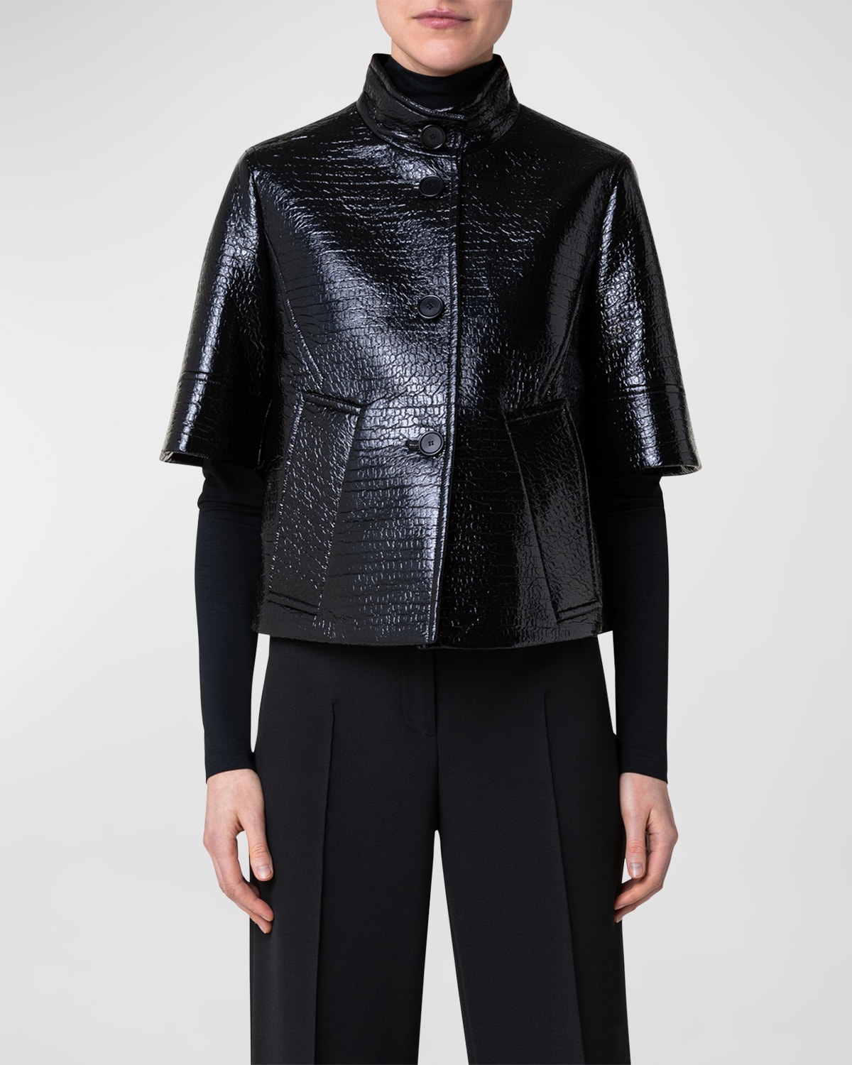 Black Field Jacket | Neiman Marcus