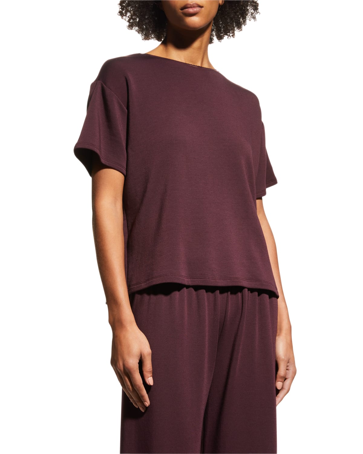 Fitted Lace Top | Neiman Marcus