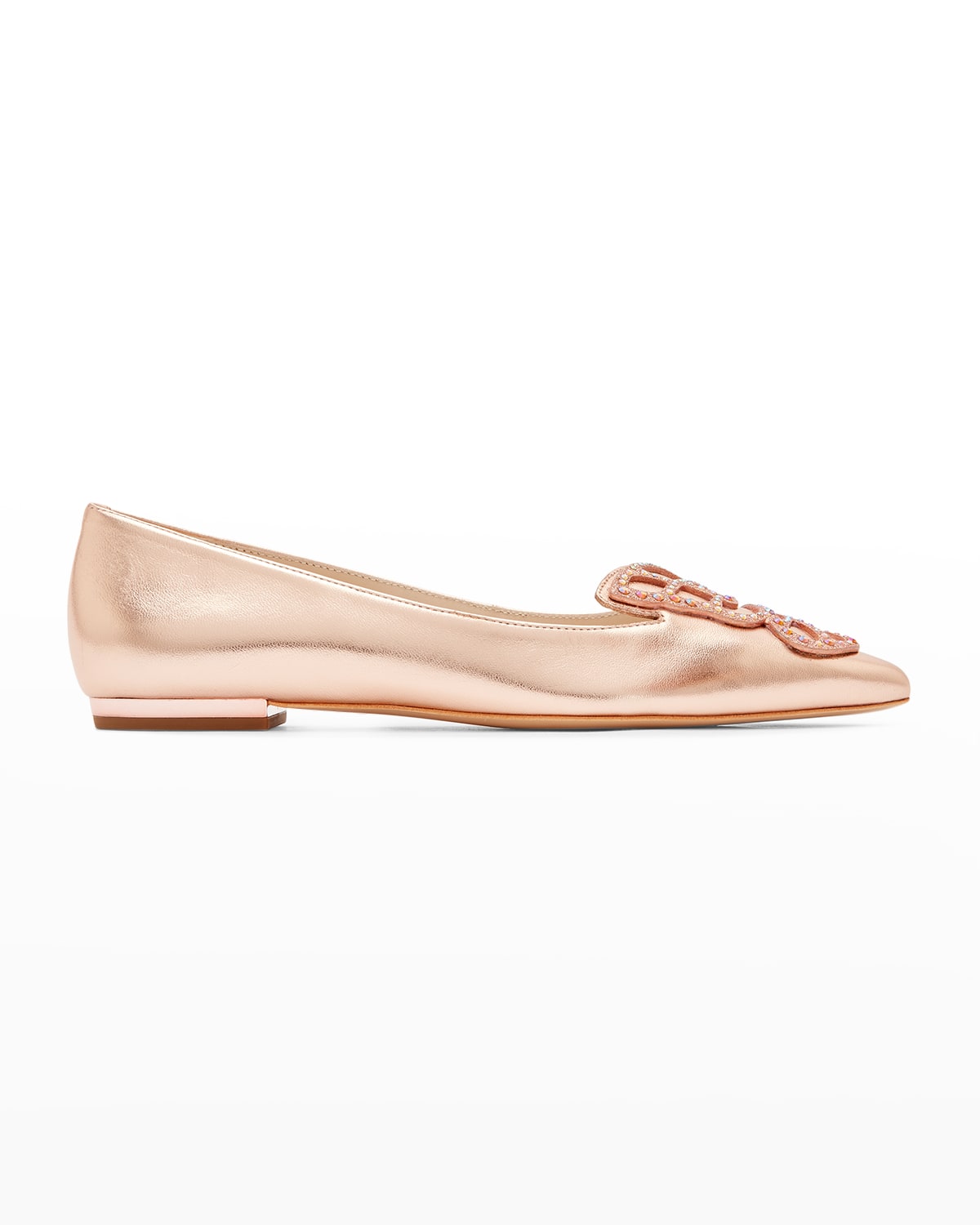 Stacked Heel Ballerina Flat | Neiman Marcus