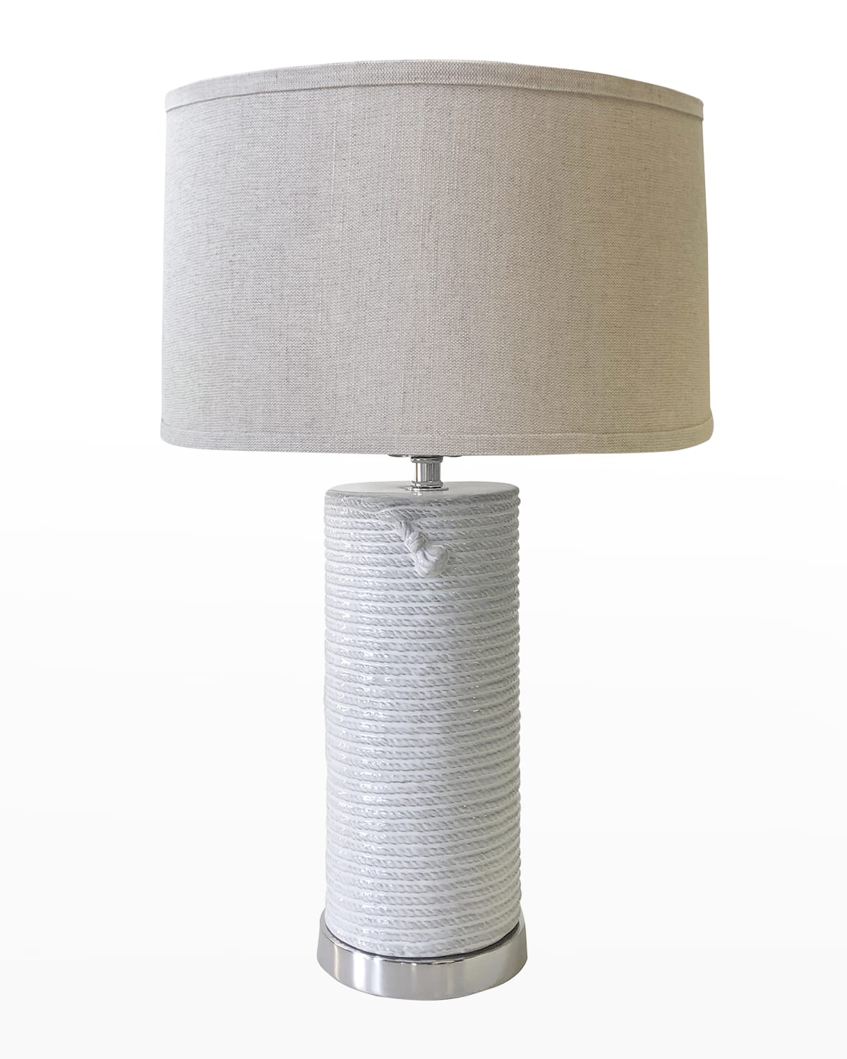 Saint Louis Crystal Folia Dark Wood Portable Lamp | Neiman Marcus
