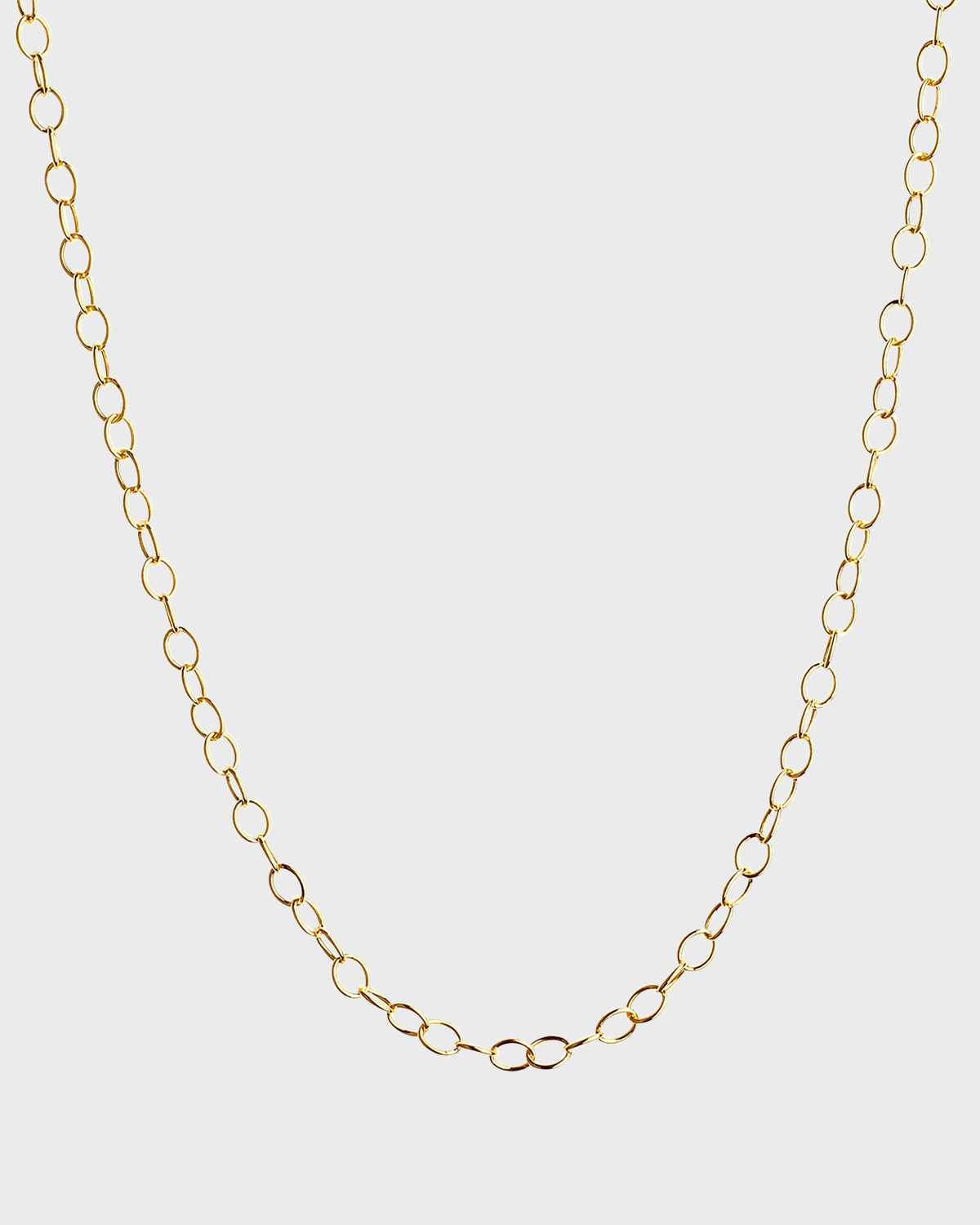 Oval Gold Chain Necklace | Neiman Marcus