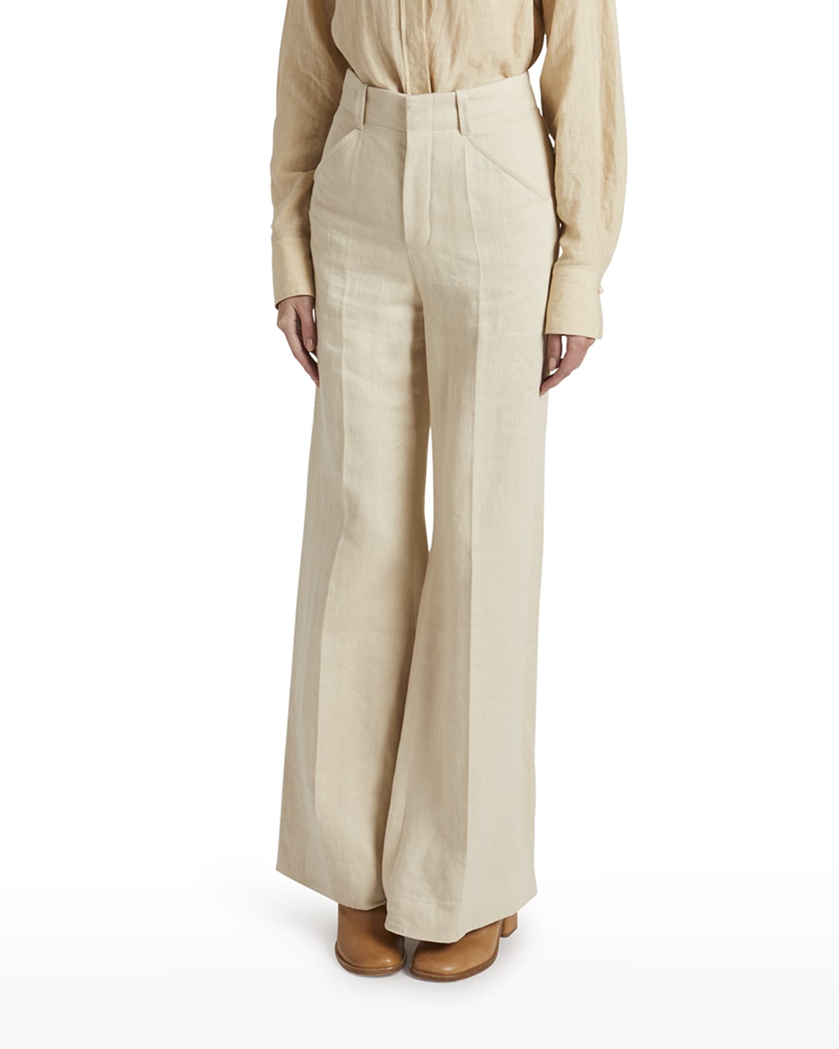 Womens Linen Pants | Neiman Marcus