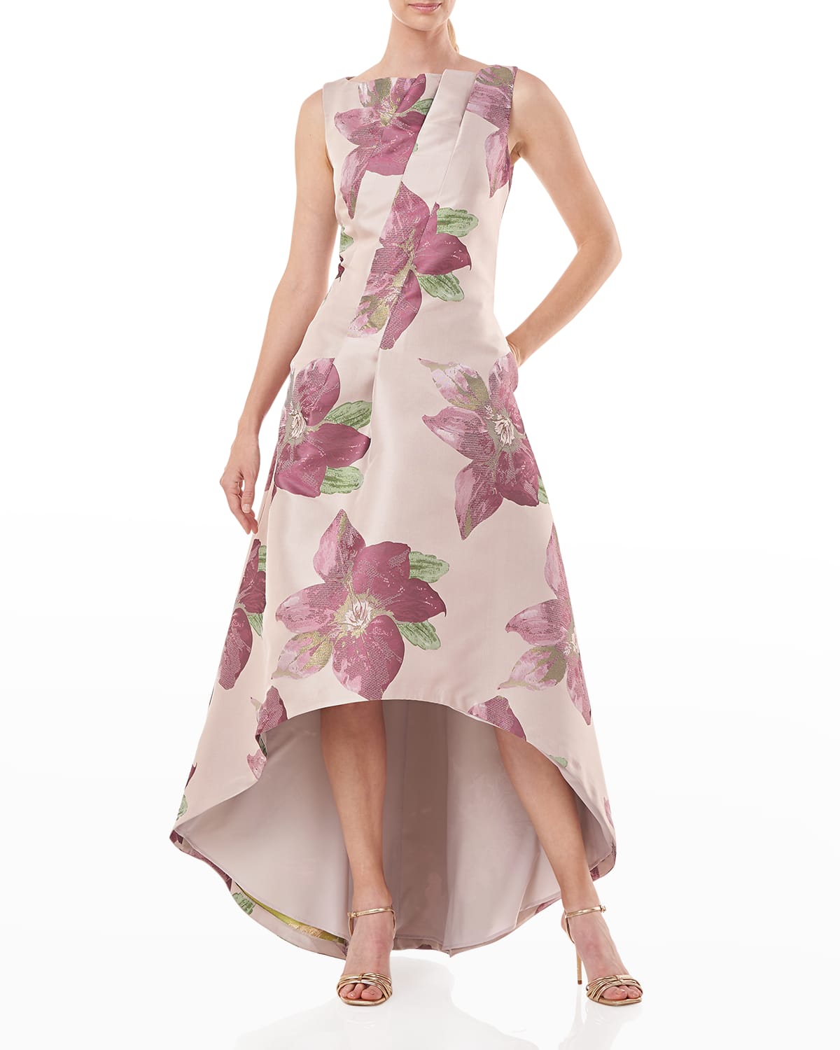 High Neckline Dress | Neiman Marcus