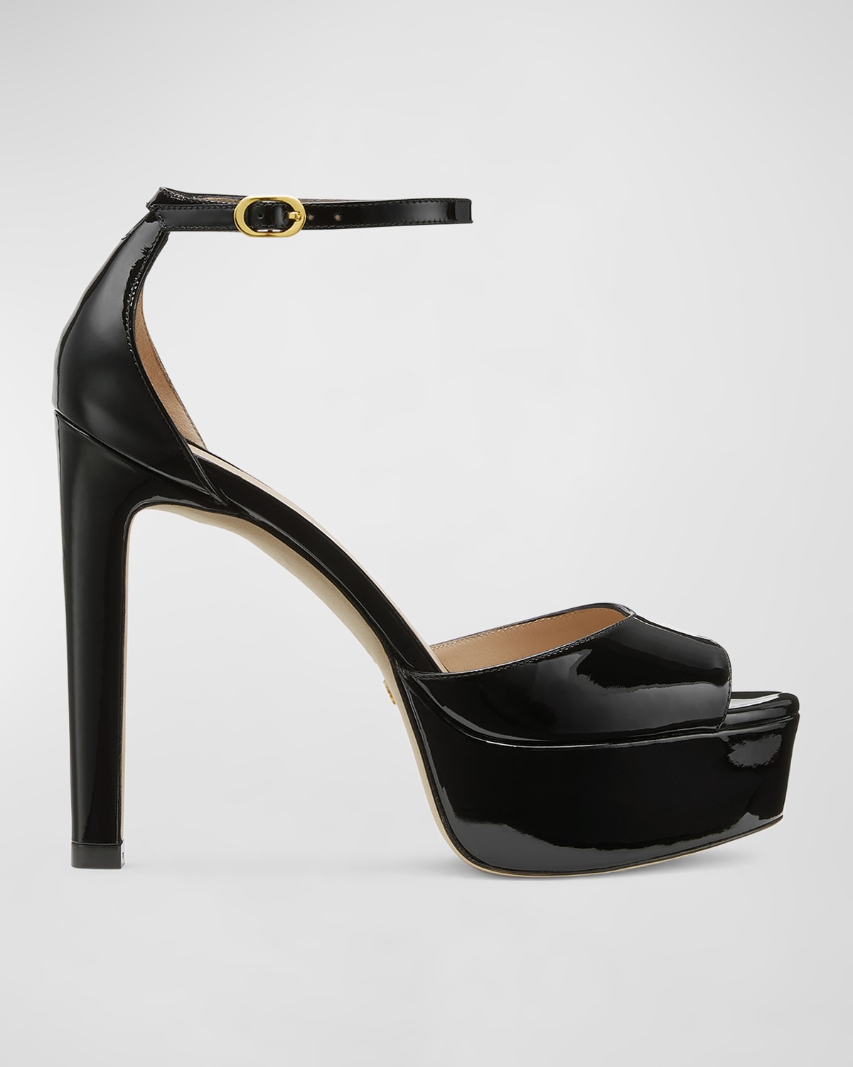 Black Patent Leather Sandal | Neiman Marcus