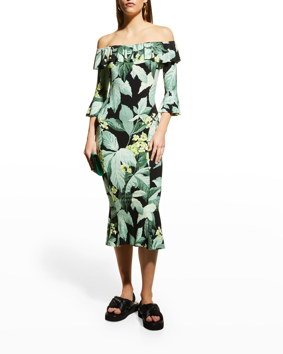 Womens Polyester Spandex Dress | Neiman Marcus