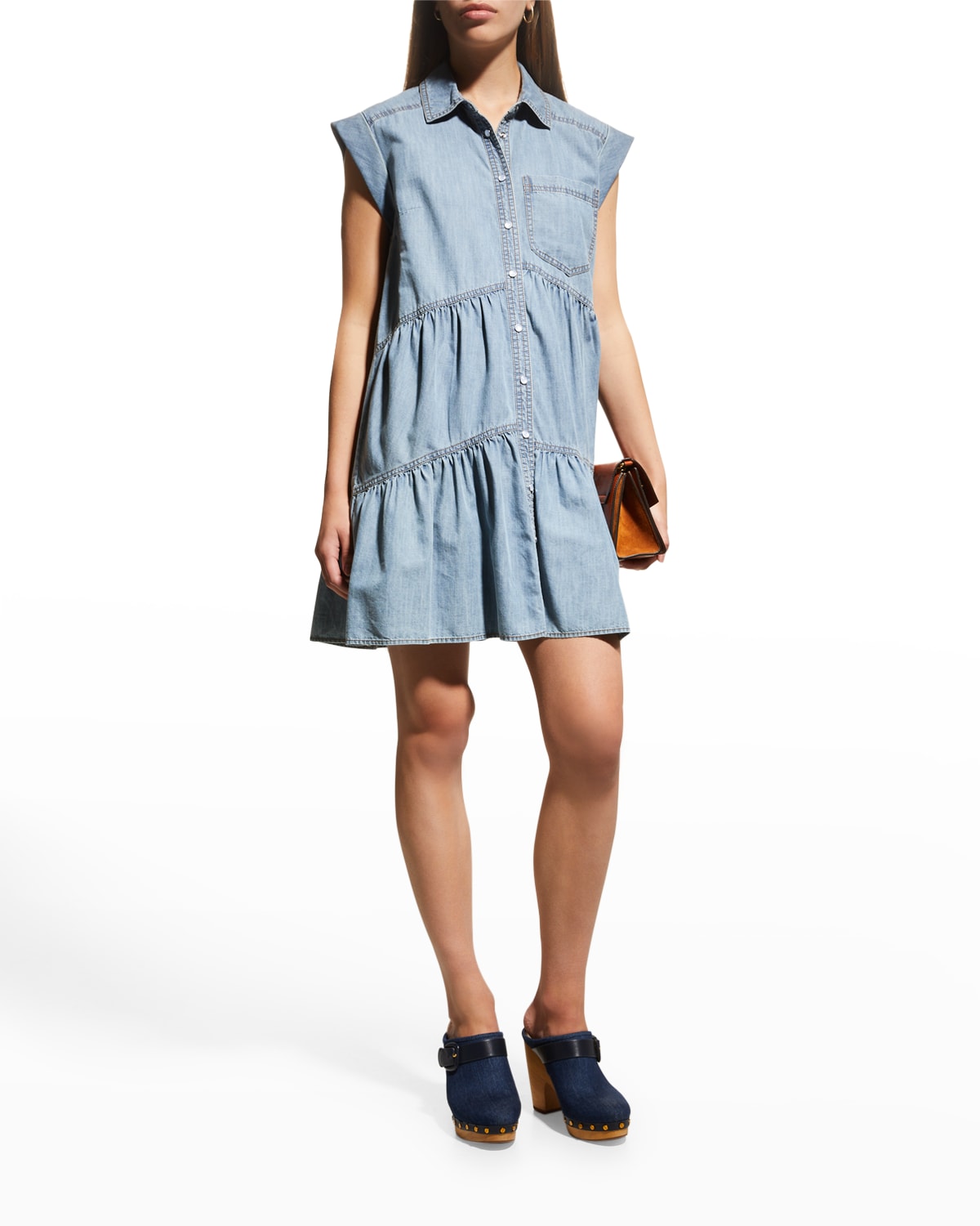 Snap Front Dress | Neiman Marcus