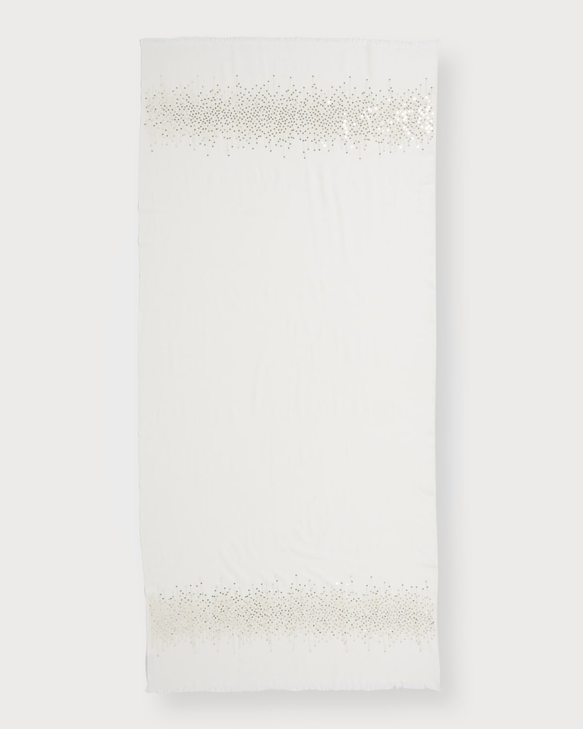 Toteme Jacquard Monogram Wool Scarf | Neiman Marcus