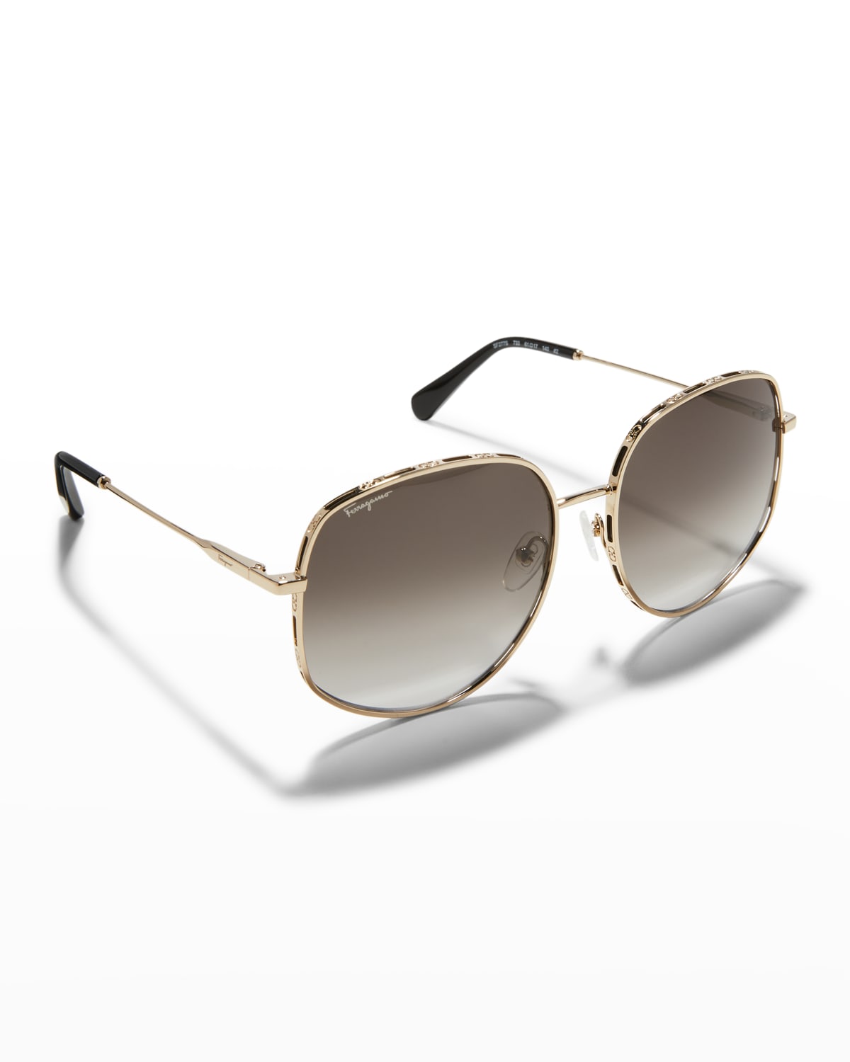 Black Gradient Lenses Sunglasses | Neiman Marcus