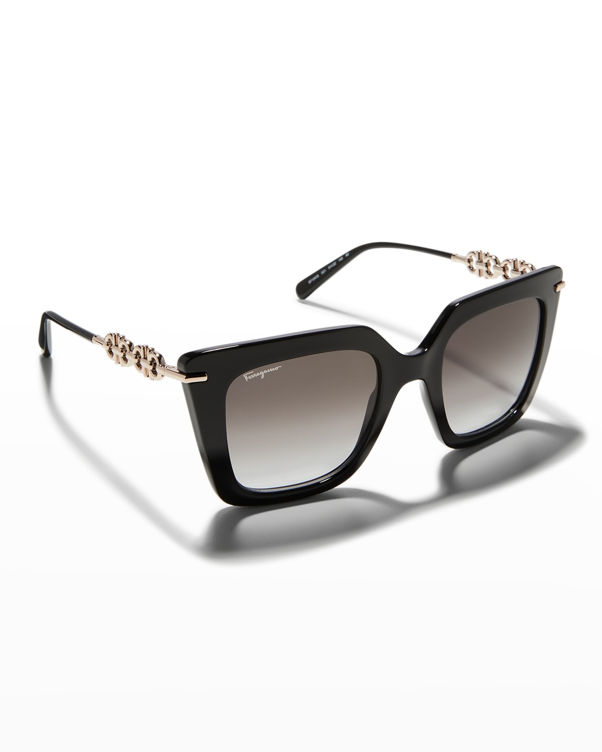 Black Gradient Lenses Sunglasses | Neiman Marcus