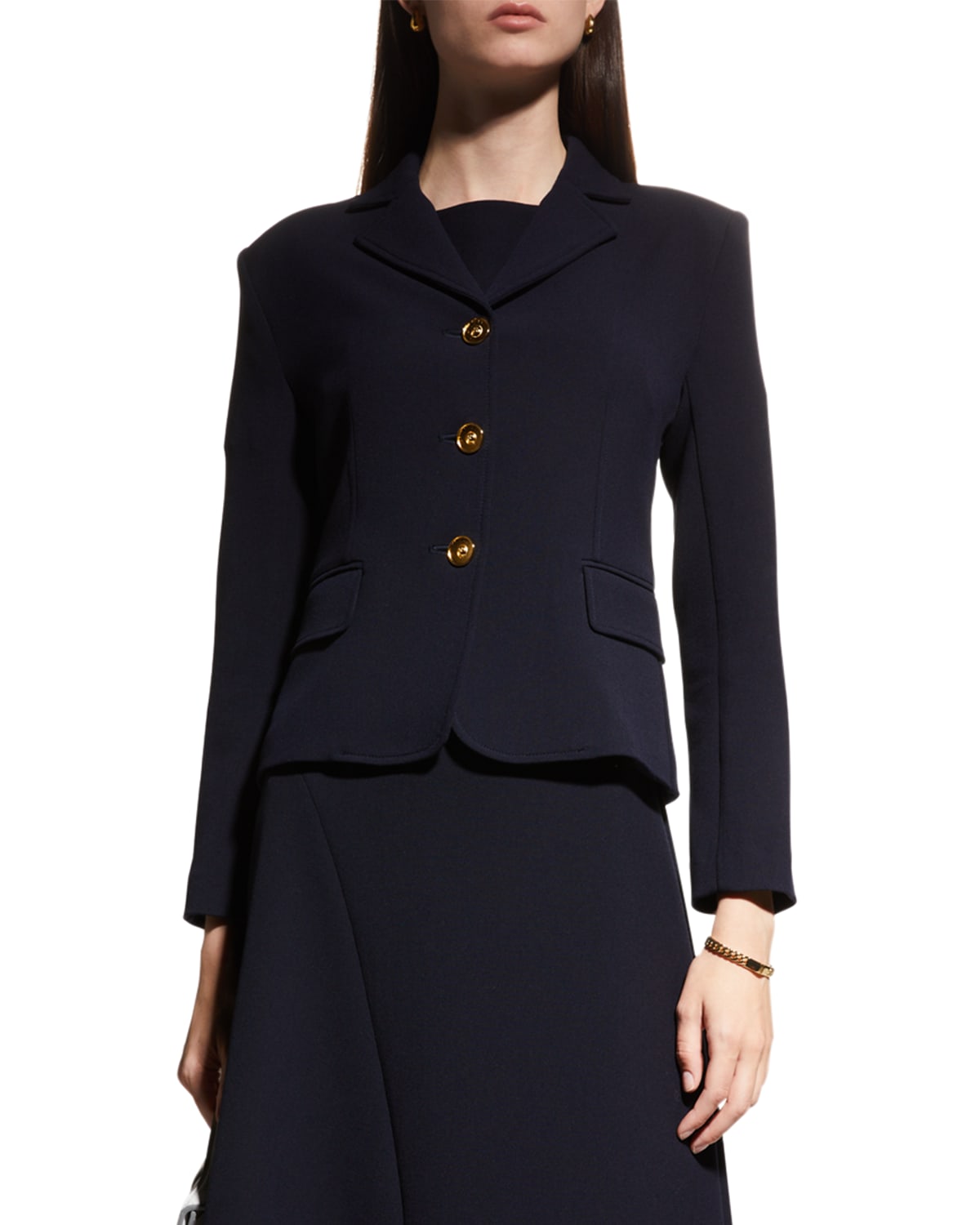 Womens Crepe Jacket | Neiman Marcus