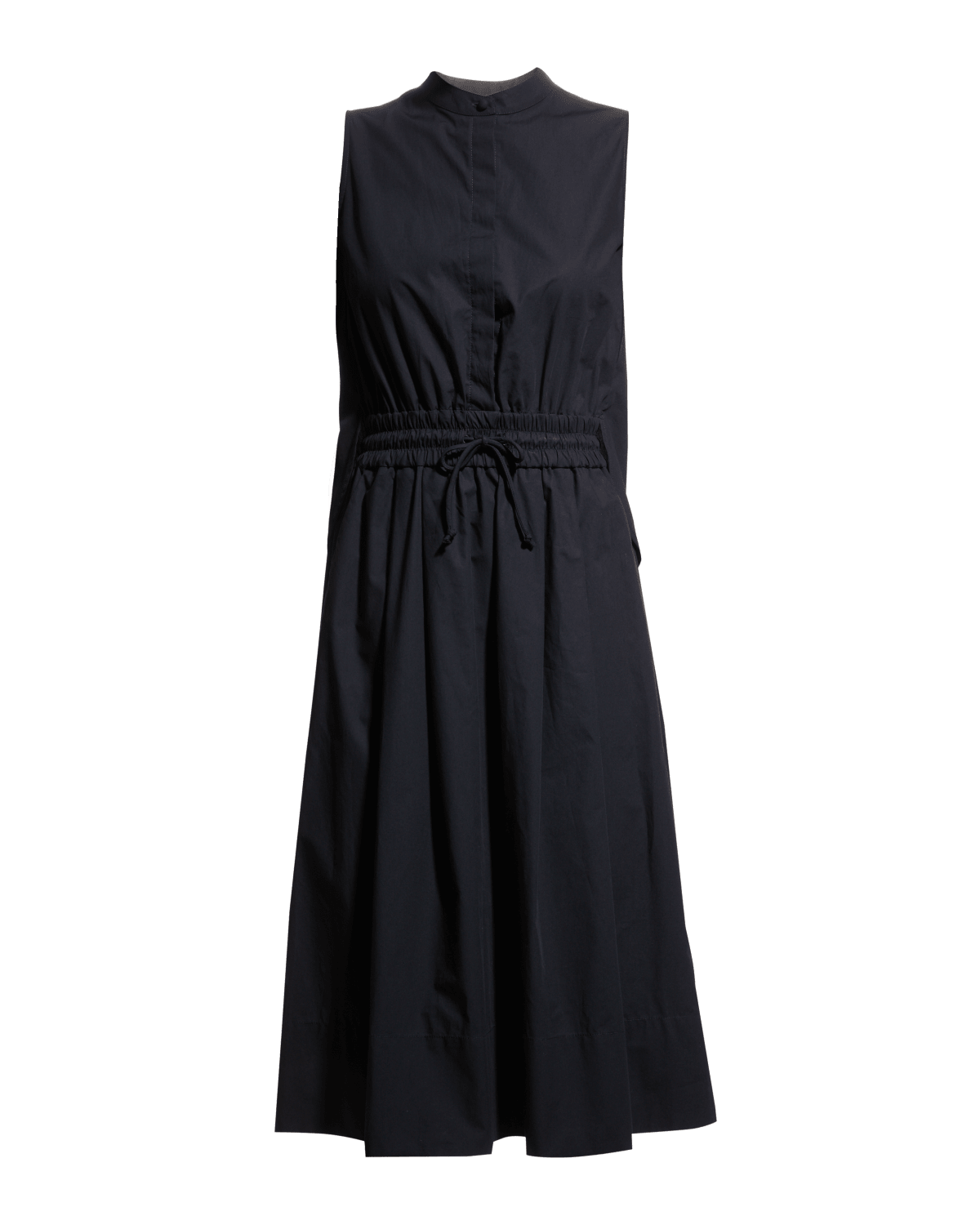 Ulla Johnson Mimi Sleeveless Poplin Midi Dress | Neiman Marcus