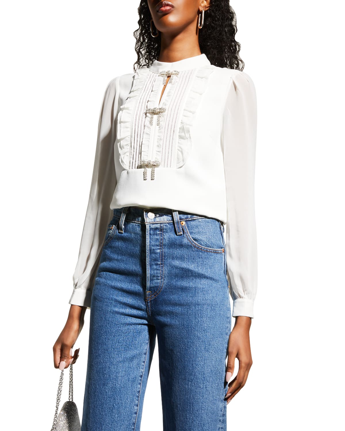 Fitted Bodice Top | Neiman Marcus