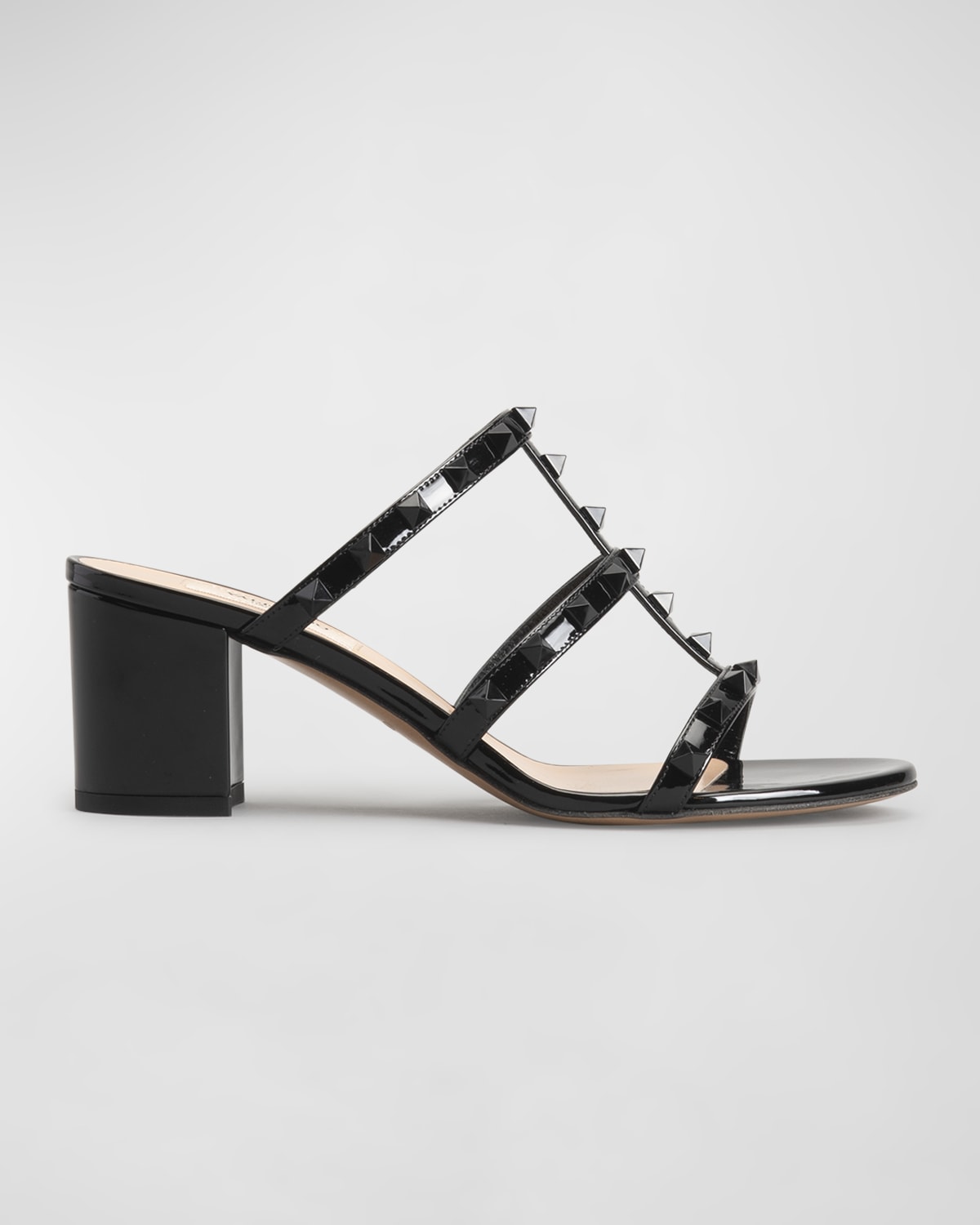 Black Patent Leather Sandal | Neiman Marcus