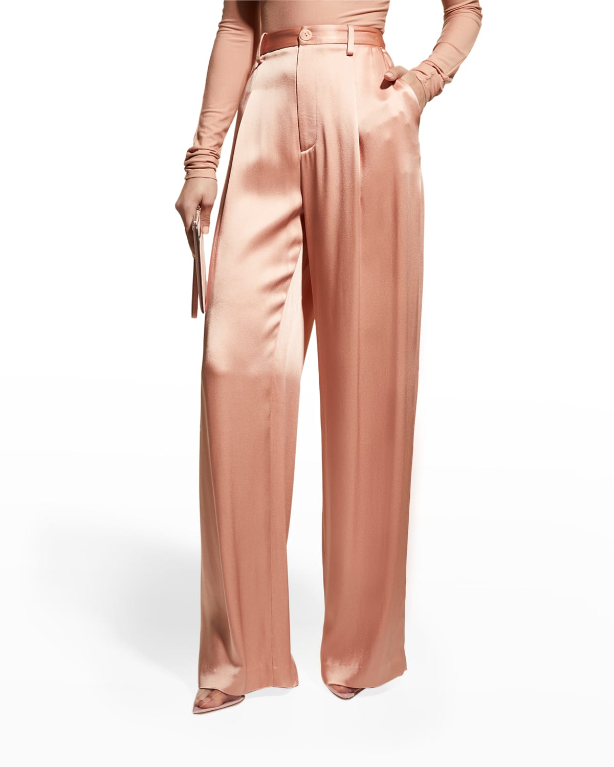 Back Zip Pants | Neiman Marcus