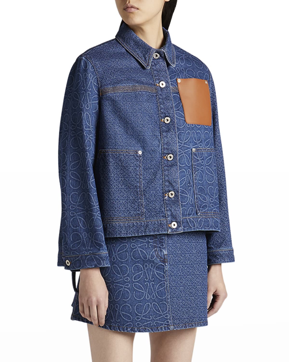 Denim Jean Jacket | Neiman Marcus