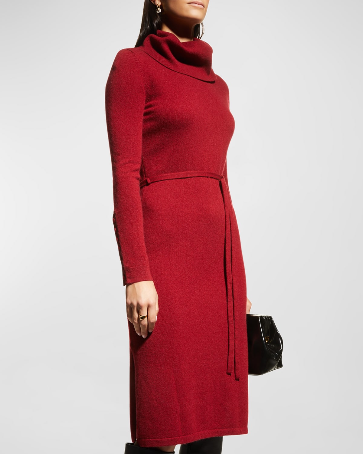 Cowl Neck Dress | Neiman Marcus