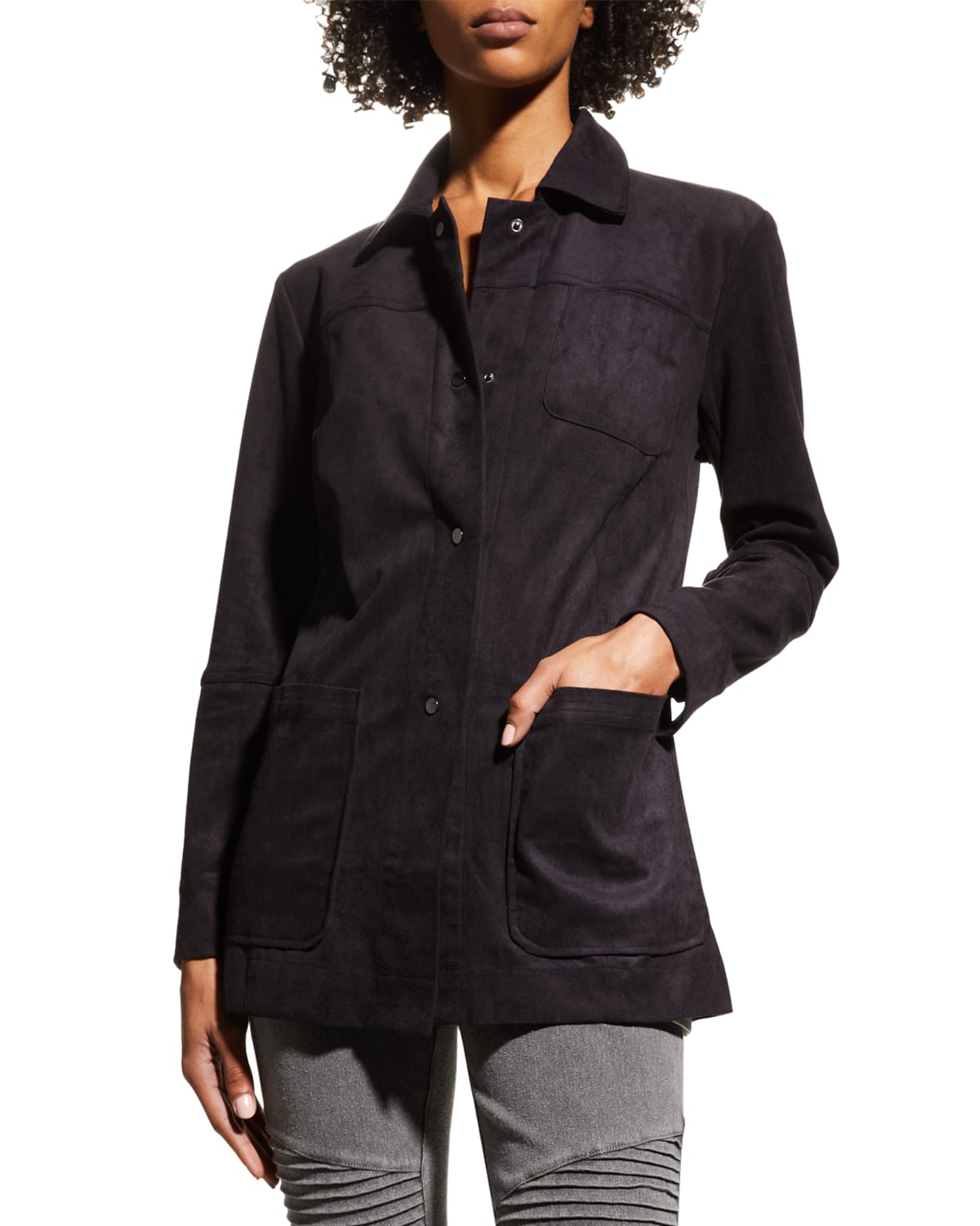 Spread Collar Jacket | Neiman Marcus
