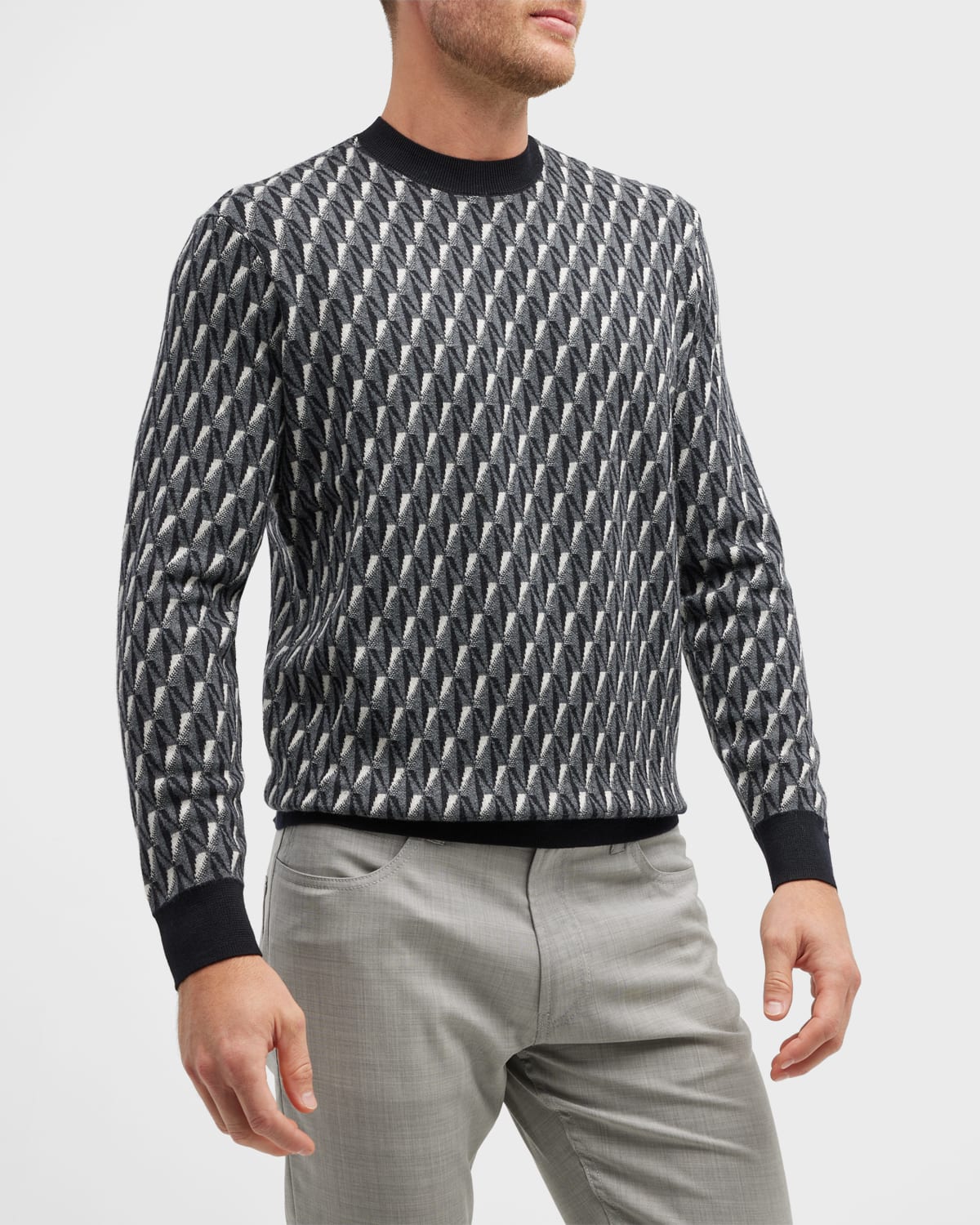 Geometric Print Top | Neiman Marcus