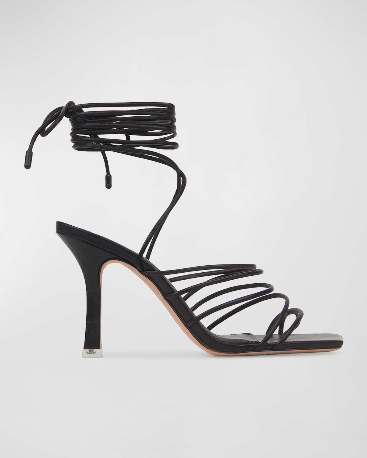 Black Ankle Wrap Shoes | Neiman Marcus