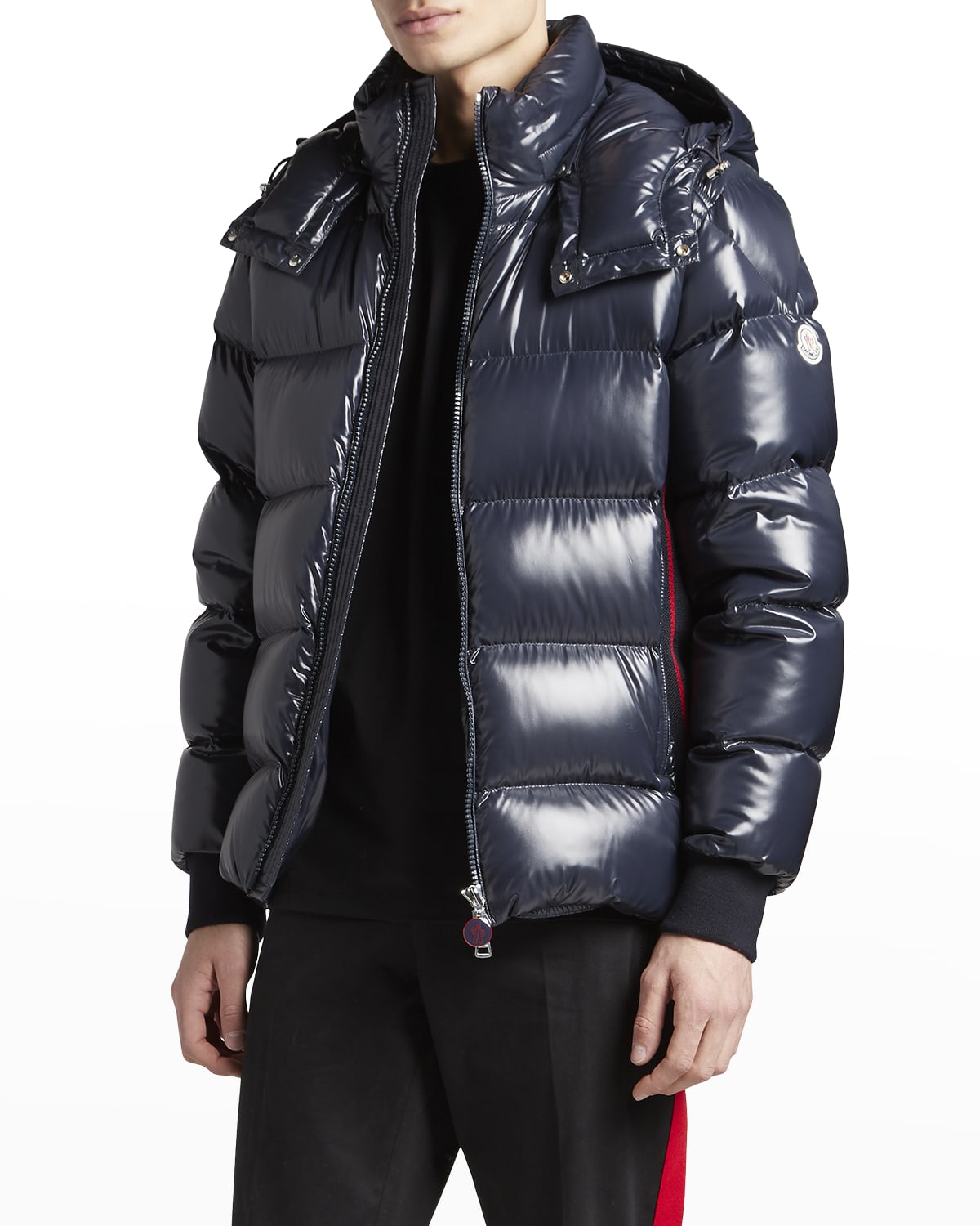 Moncler Nylon Puffer Jacket | Neiman Marcus