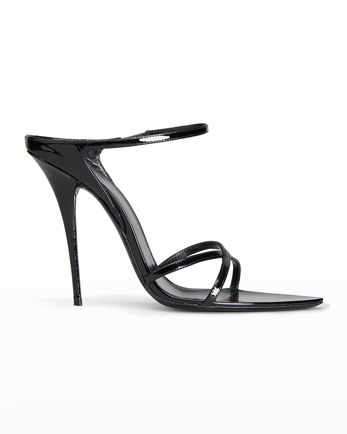 Black Patent Leather Sandal | Neiman Marcus