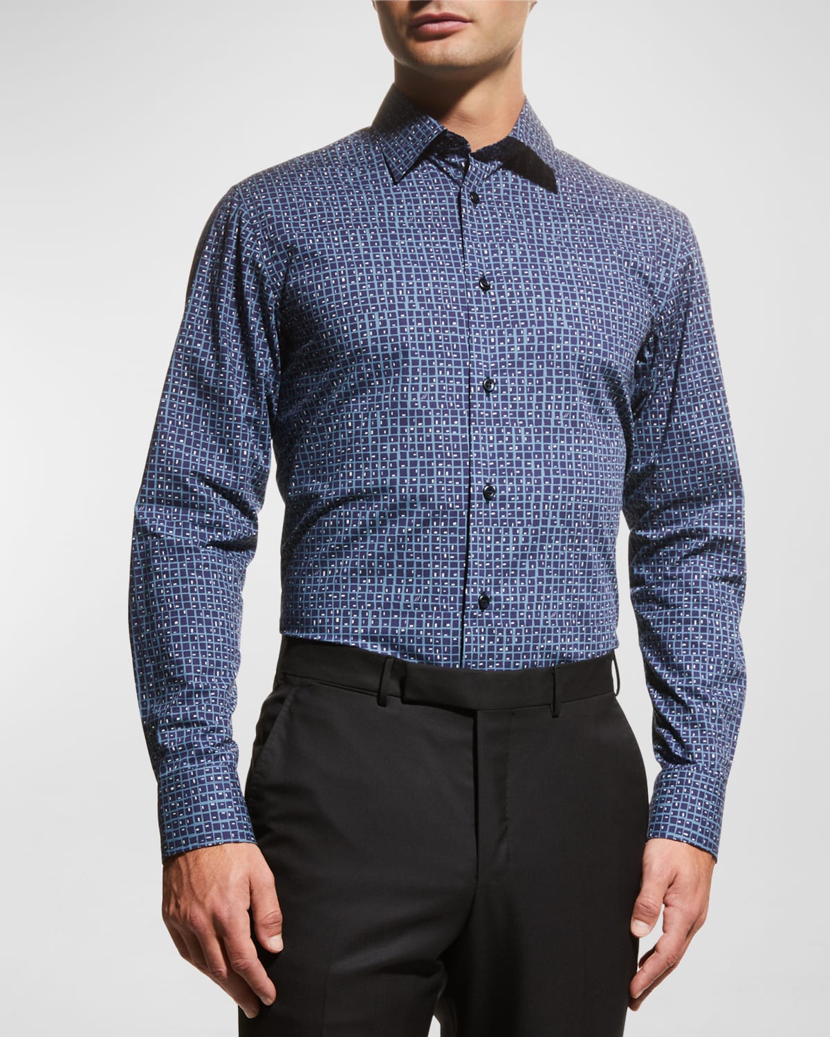 Geometric Print Top | Neiman Marcus