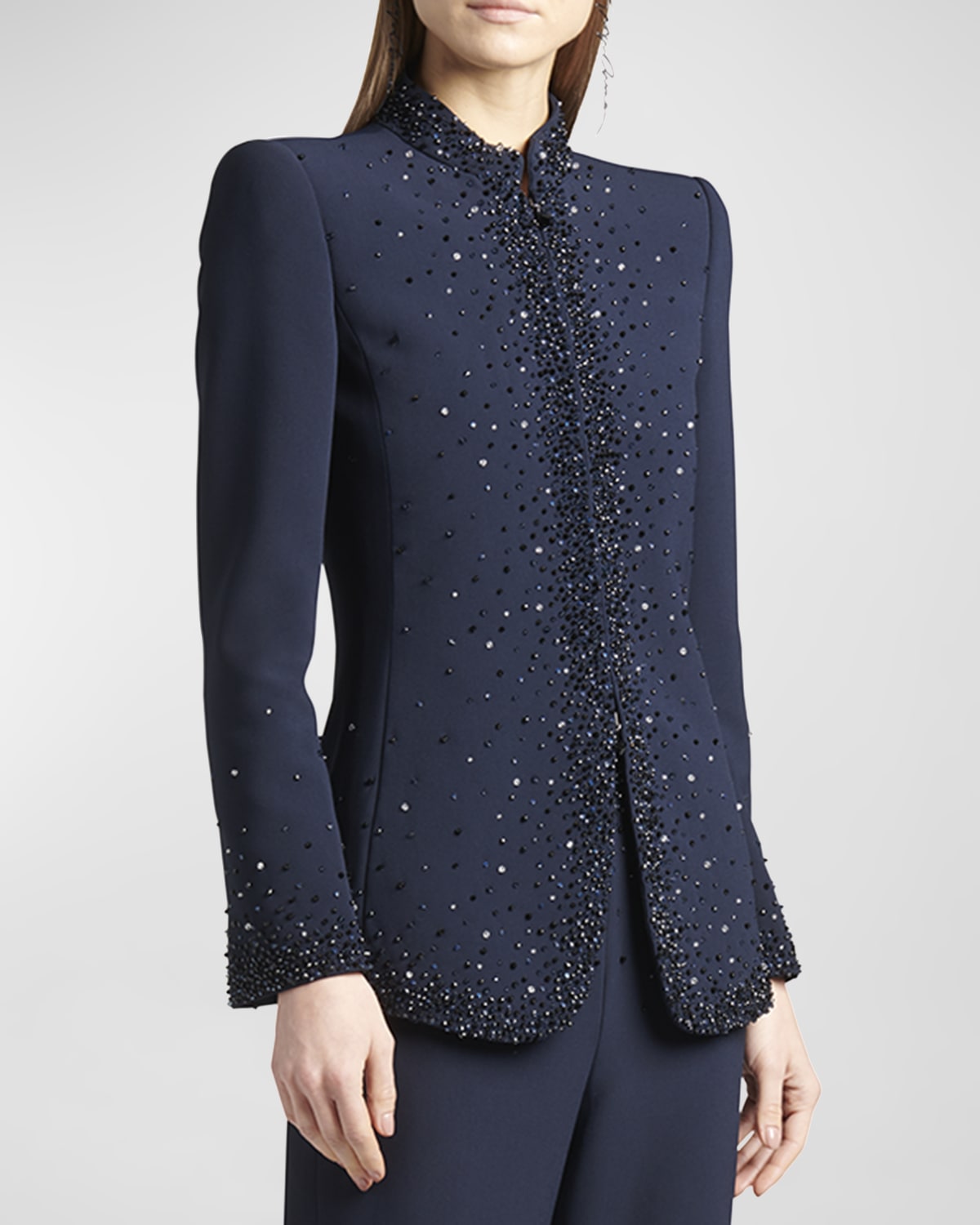 Womens Front Zip Jacket | Neiman Marcus