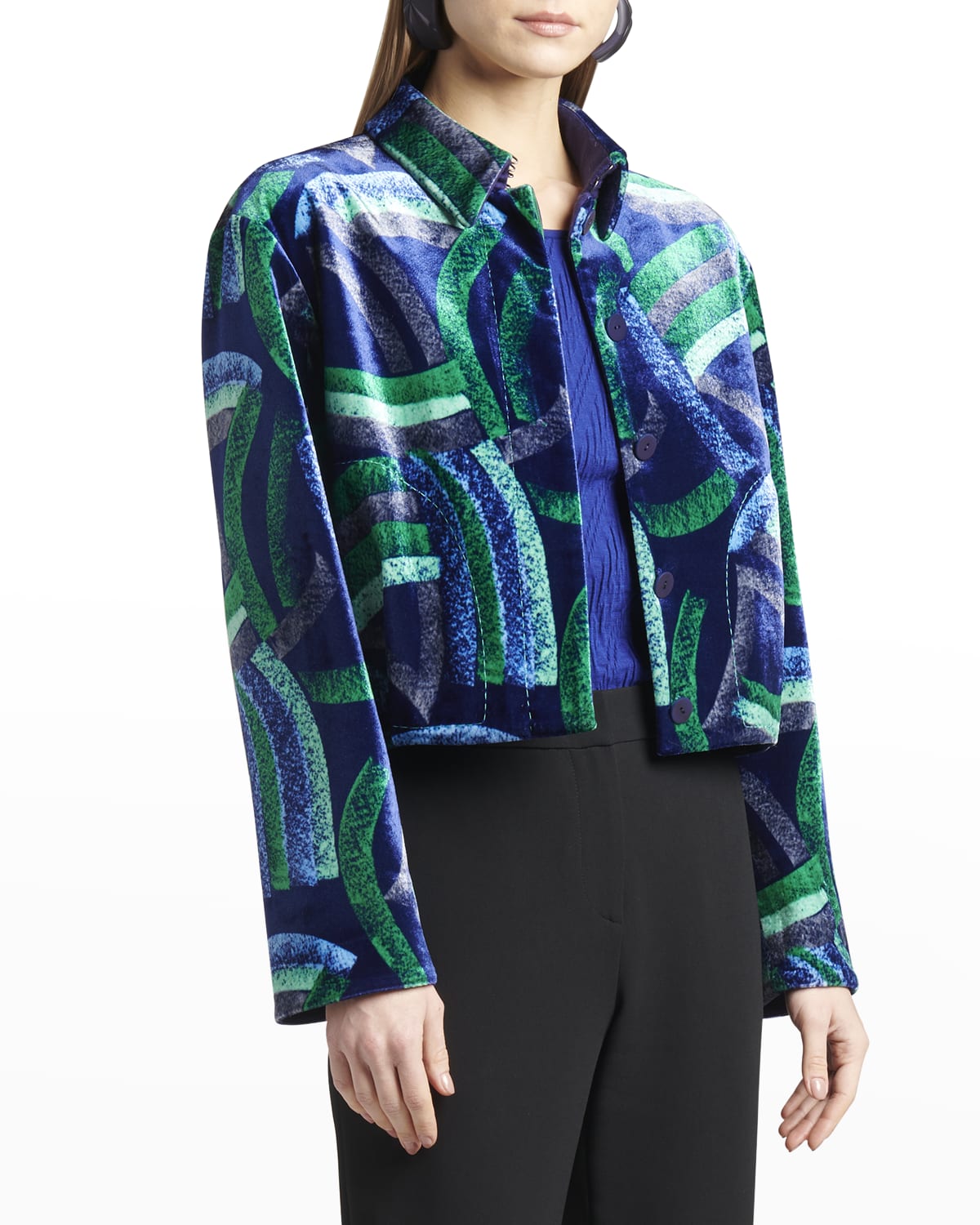 Womens Viscose Jacket | Neiman Marcus