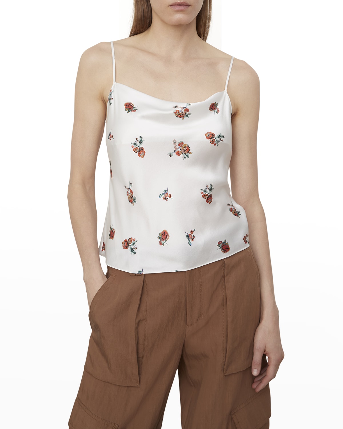 Silk Floral Top | Neiman Marcus