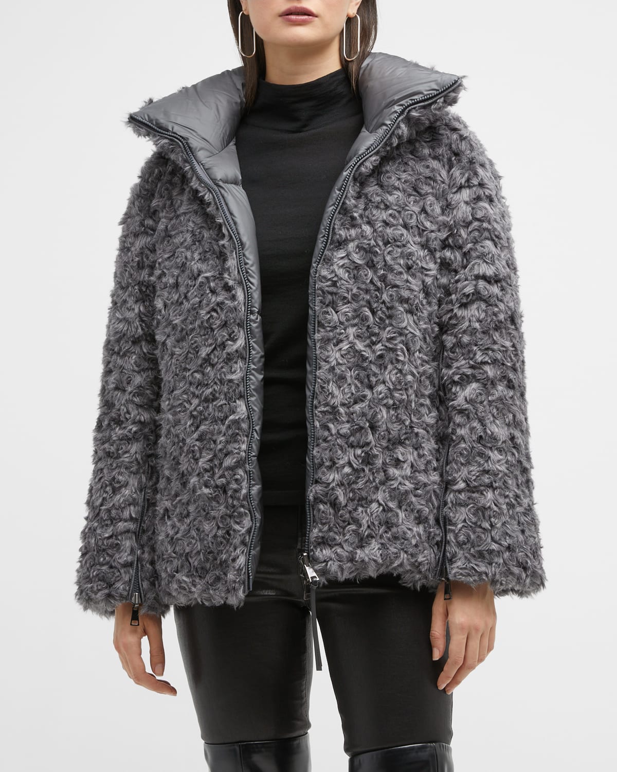 Faux Fur Outerwear | Neiman Marcus