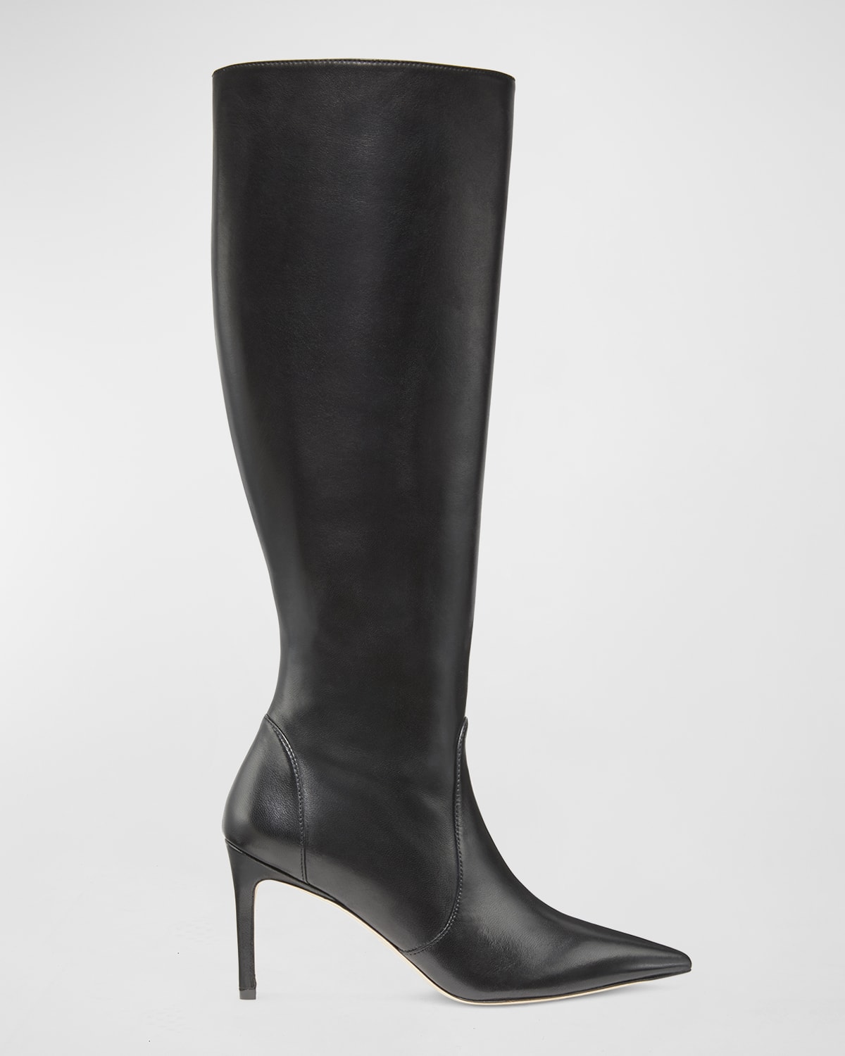 Pointed Toe Leather Boot | Neiman Marcus