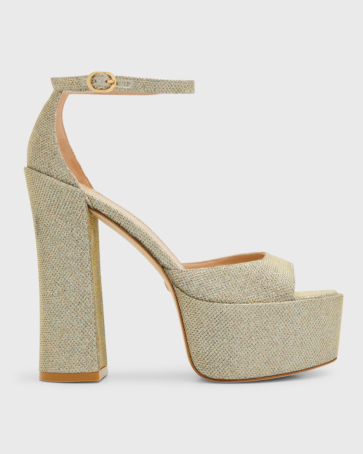 Gold Platform Sandal | Neiman Marcus