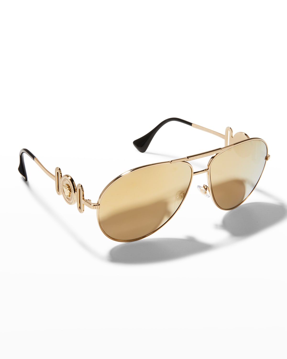Gold Aviator Sunglasses | Neiman Marcus