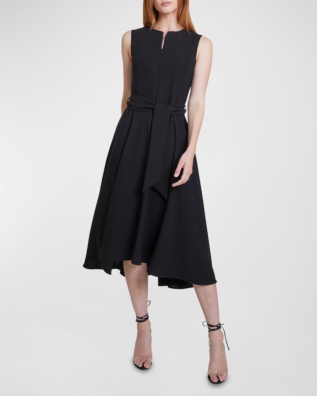 Split Neckline Dress | Neiman Marcus