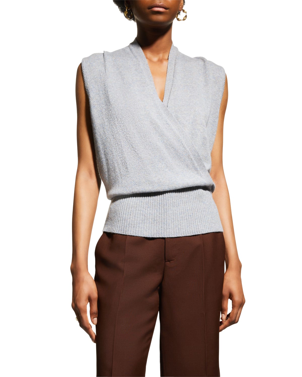Ribbed Hem Sweater | Neiman Marcus