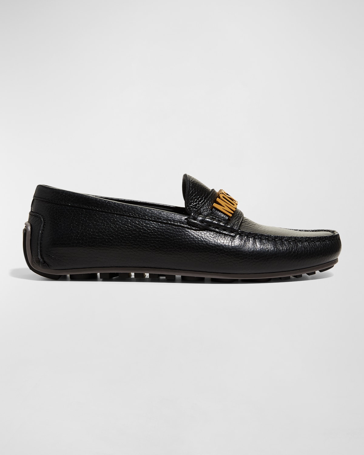 Ferragamo Men's Grazioso Suede Bit Driver Loafers | Neiman Marcus