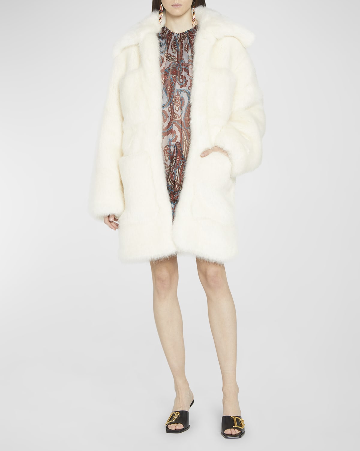 Faux Fur Outerwear | Neiman Marcus