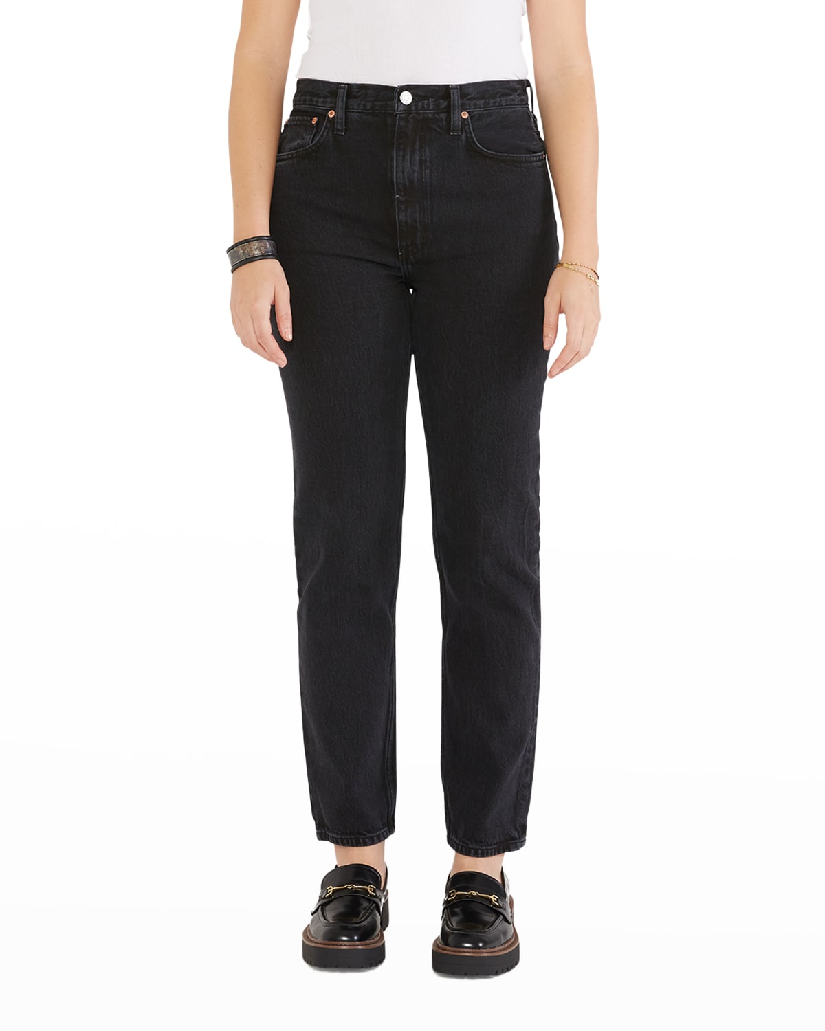Denim Cigarette Jeans | Neiman Marcus