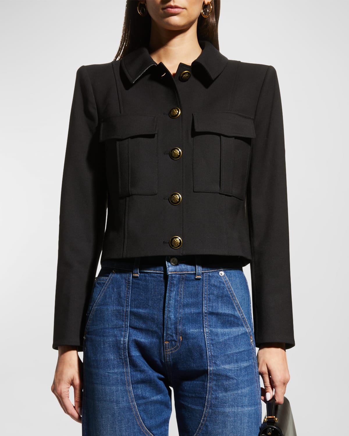 Womens Wool Jacket | Neiman Marcus