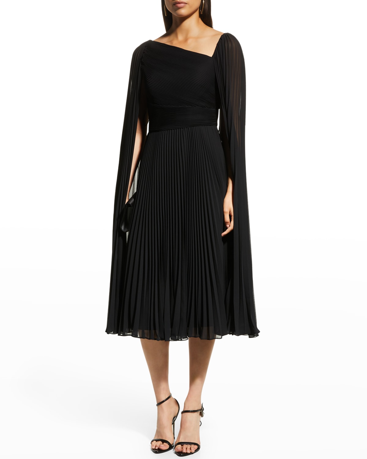 Split Neckline Dress | Neiman Marcus
