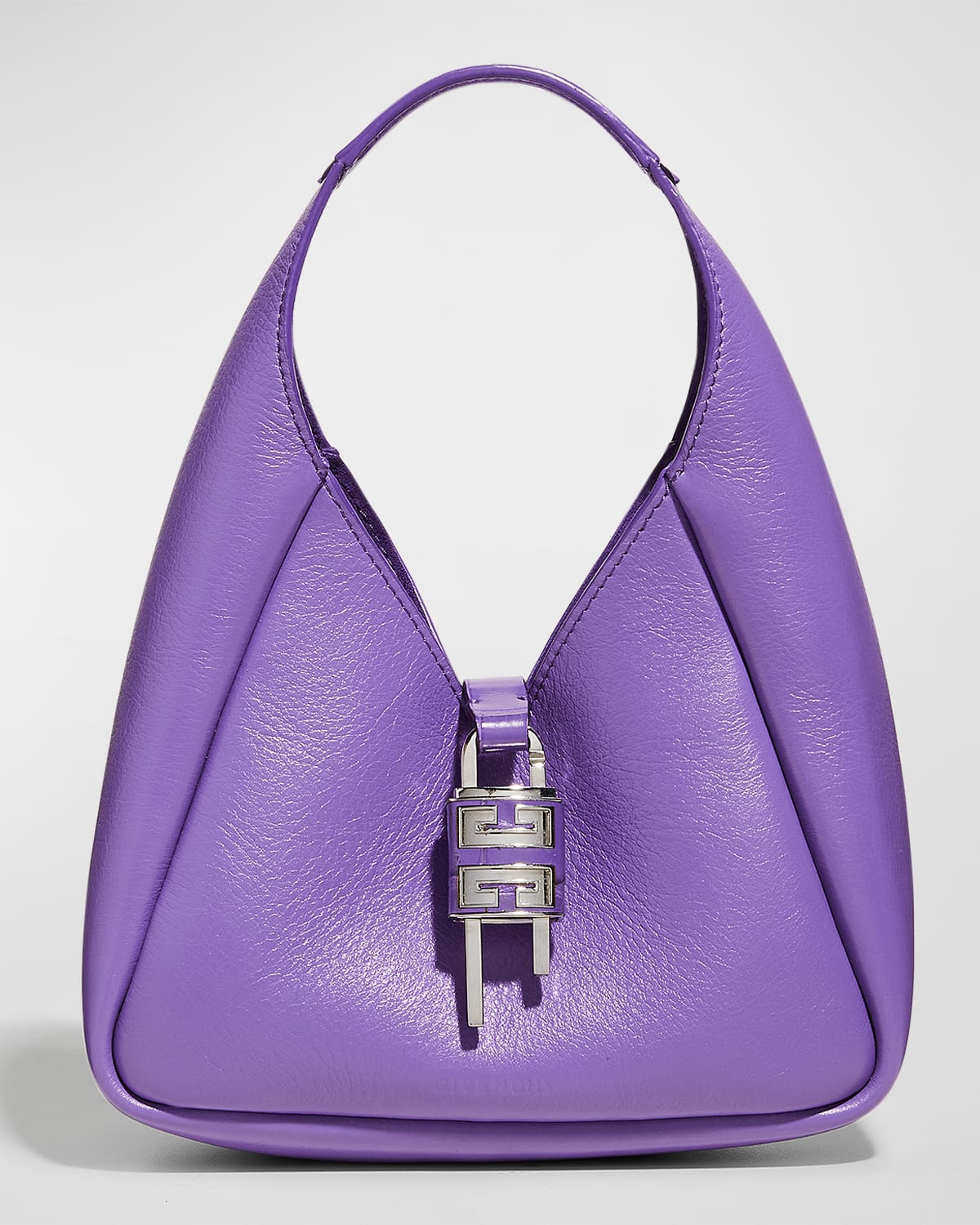 Purple Leather Handbag | Neiman Marcus