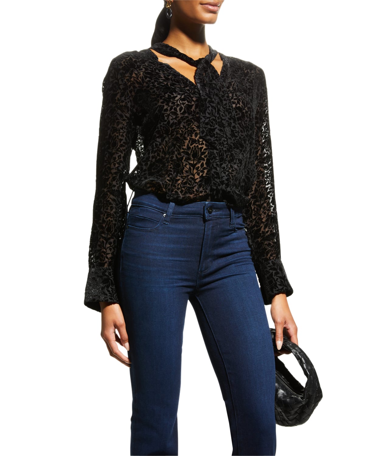 Womens Sheer Top | Neiman Marcus